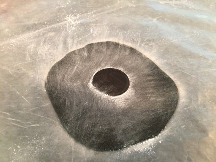 Total Solar Eclipse Cake – Garlic & Olive Oil