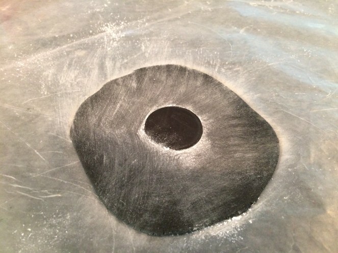 Total Solar Eclipse Cake – Garlic & Olive Oil